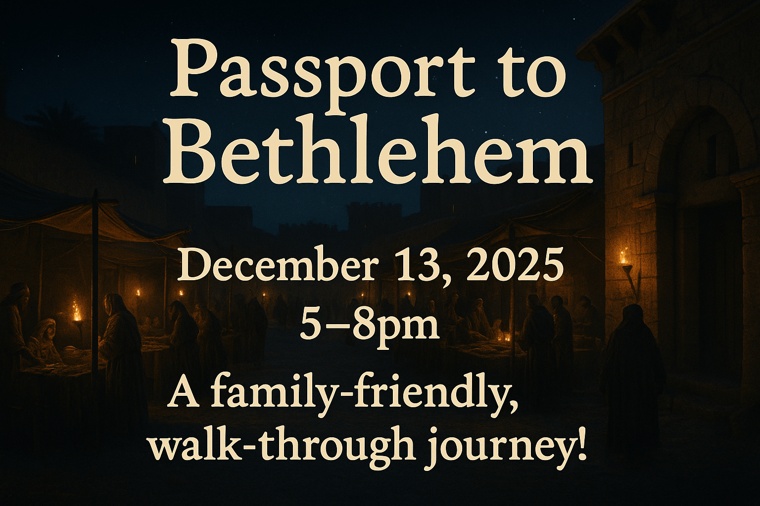 Passport to Bethlehem - Holy Nativity Lutheran Church